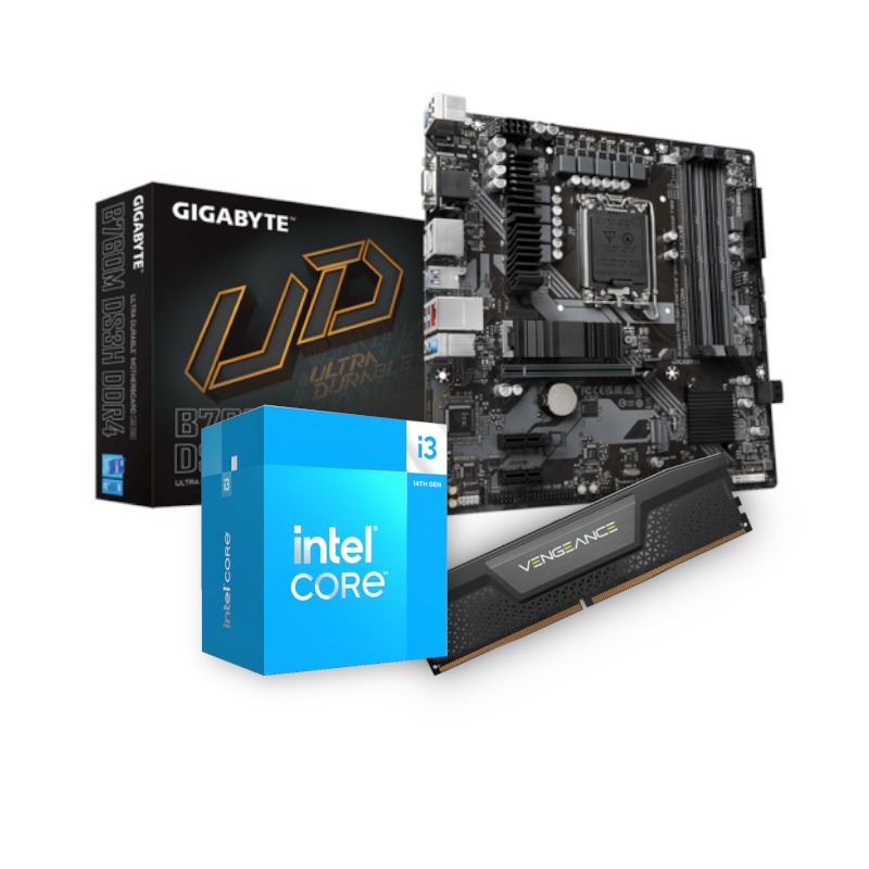 INTEL Core i3-14100 | B760M| 16GB RAM | Upgrade Kit | Nanodog.net